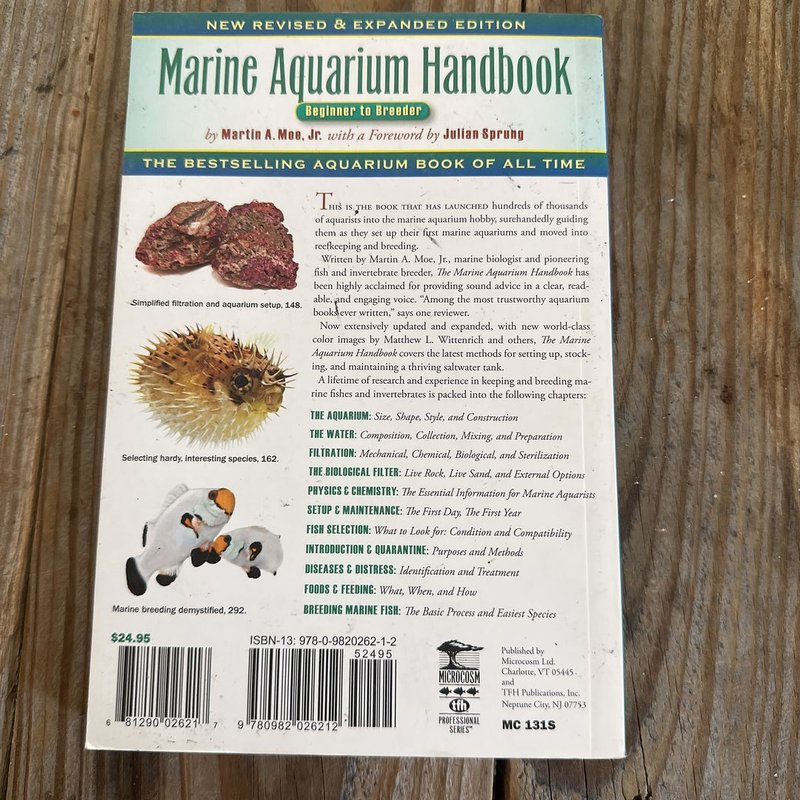 The Marine Aquarium Handbook