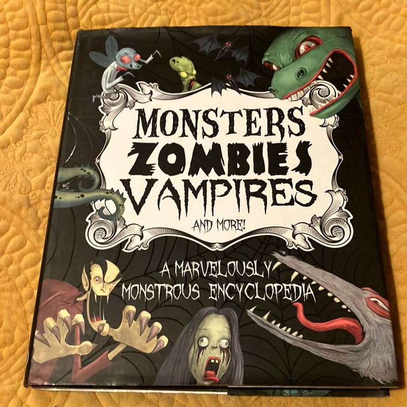 Monsters, Zombies, Vampires and More! by Parragon, Hardcover | Pangobooks