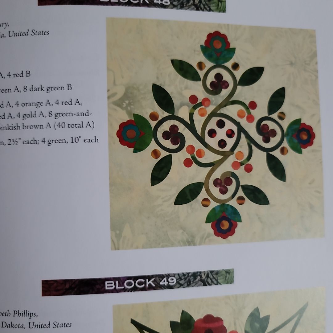 The Rose of Sharon Block Book by Sharon Pederson