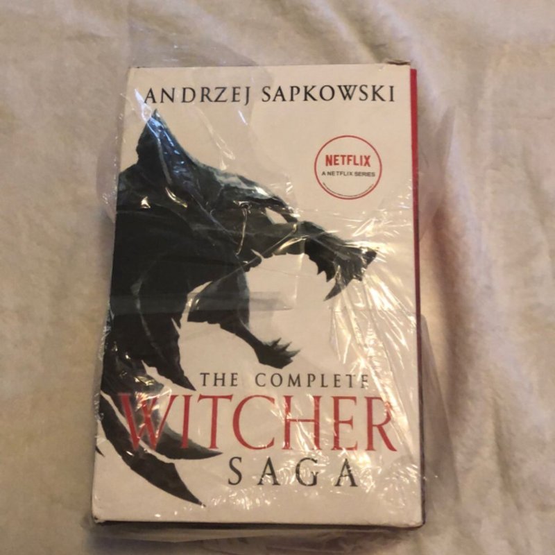 The Witcher Boxed Set: Blood of Elves, the Time of Contempt, Baptism of ...