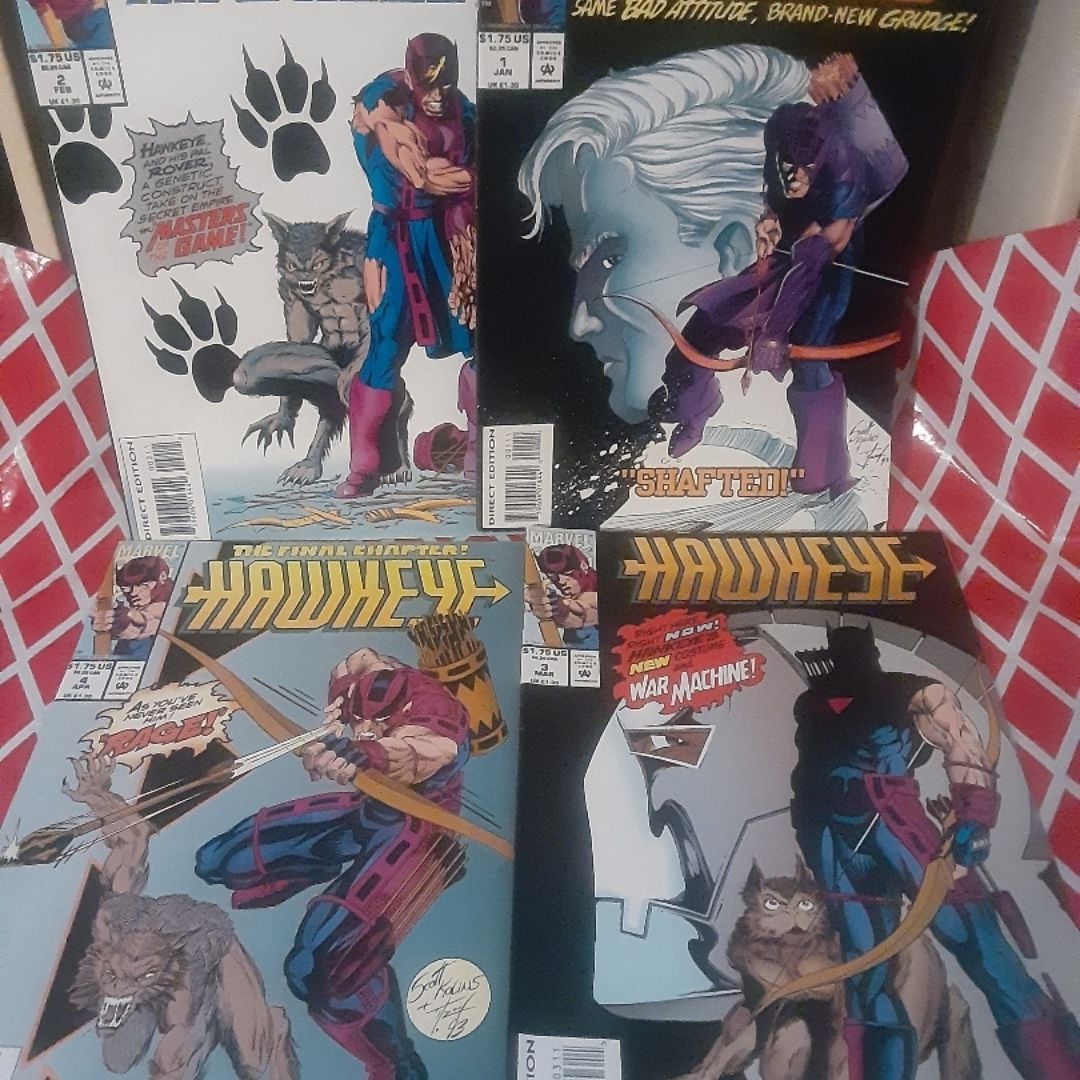 Hawkeye 1993 Marvel Comics mini series Chuck Dixon and Scott Kolins by ...