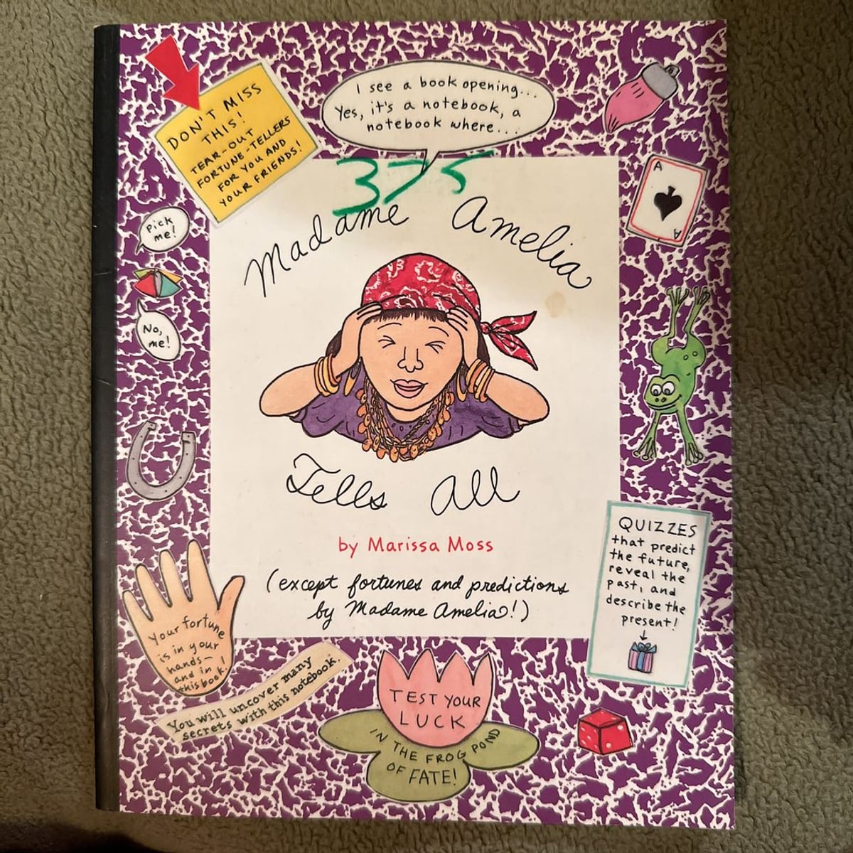 Amelia Tells All by Marissa Moss