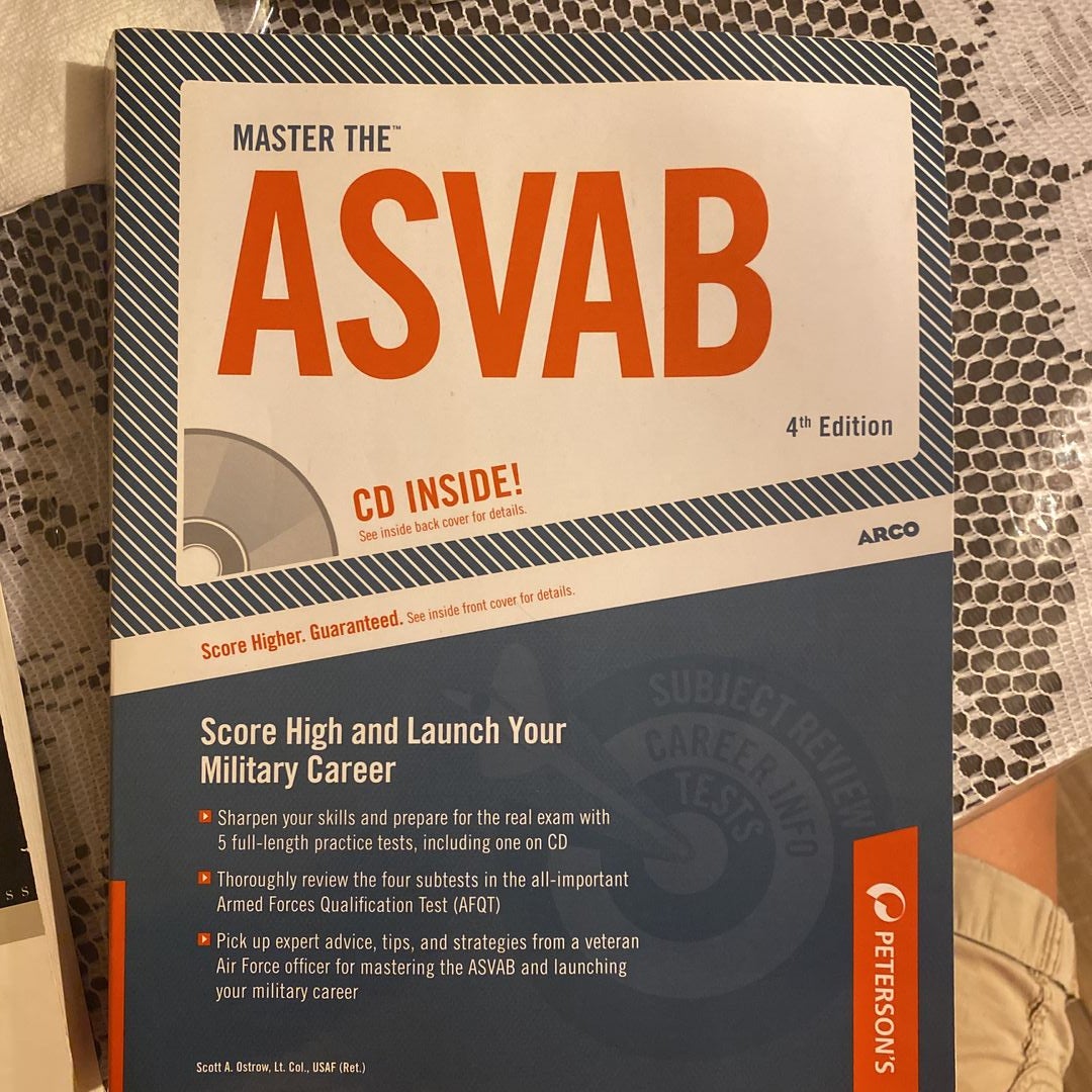 Master the ASVAB by Scott A. Ostrow, Therese DeAngelis