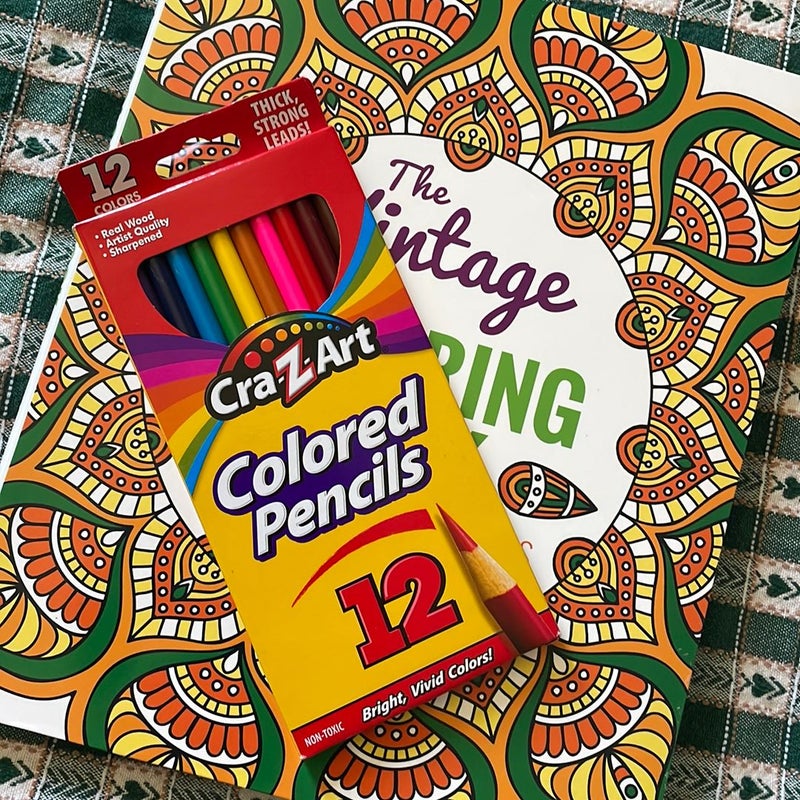 The Vintage Coloring Book by Canterbury Classics Staff, Paperback ...