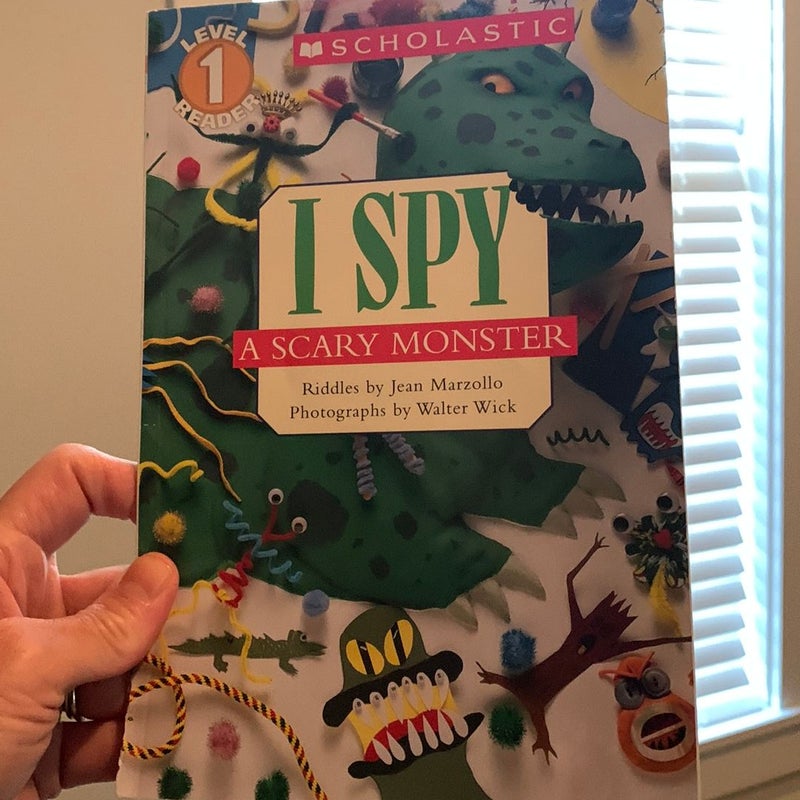 I Spy a Scary Monster by Jean Marzollo, Hardcover | Pangobooks