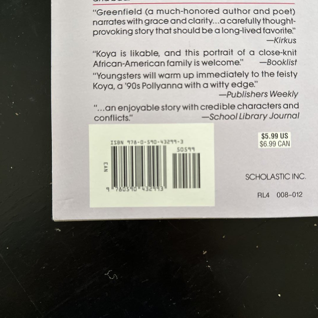 Koya DeLaney and the Good Girl Blues by Eloise Greenfield