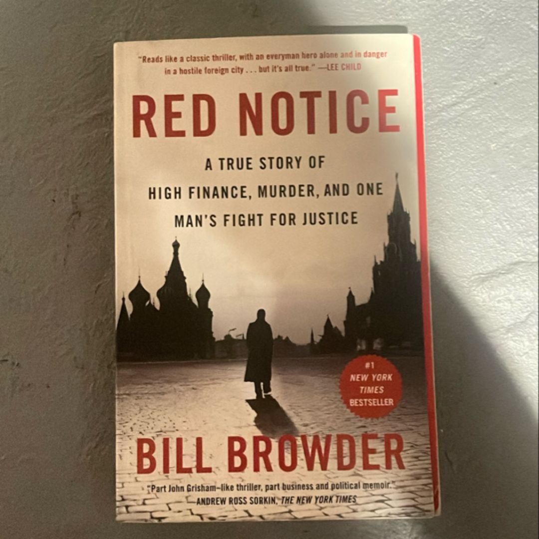 Red Notice by Bill Browder, Paperback | Pangobooks