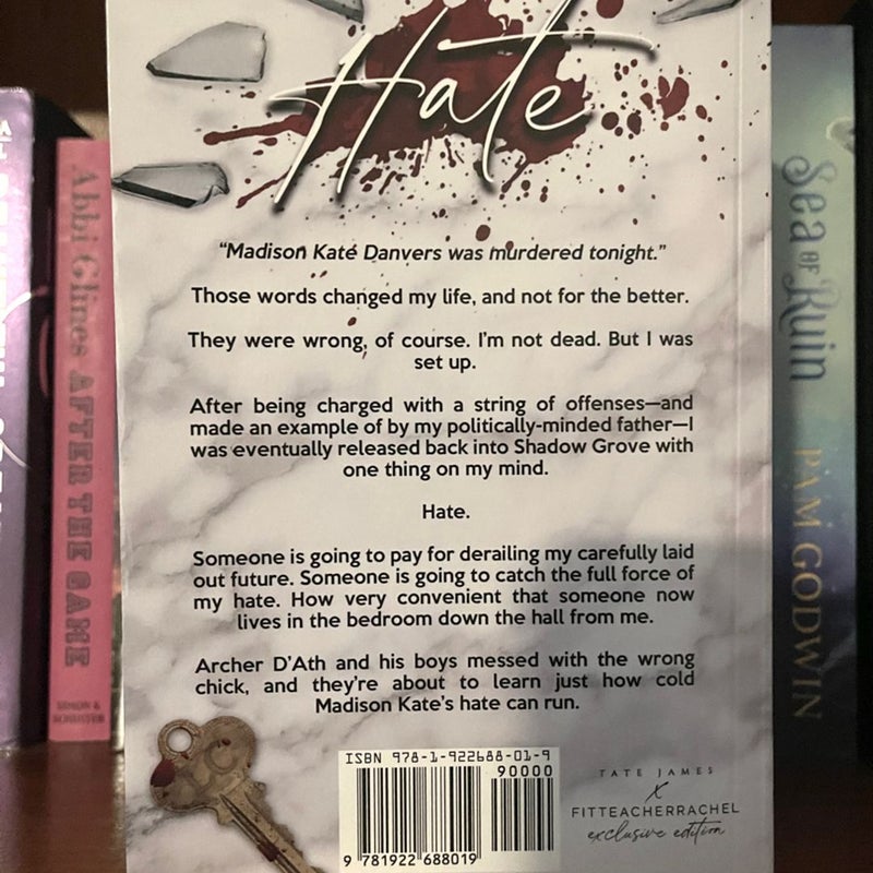 Hate by Tate James, Paperback | Pangobooks