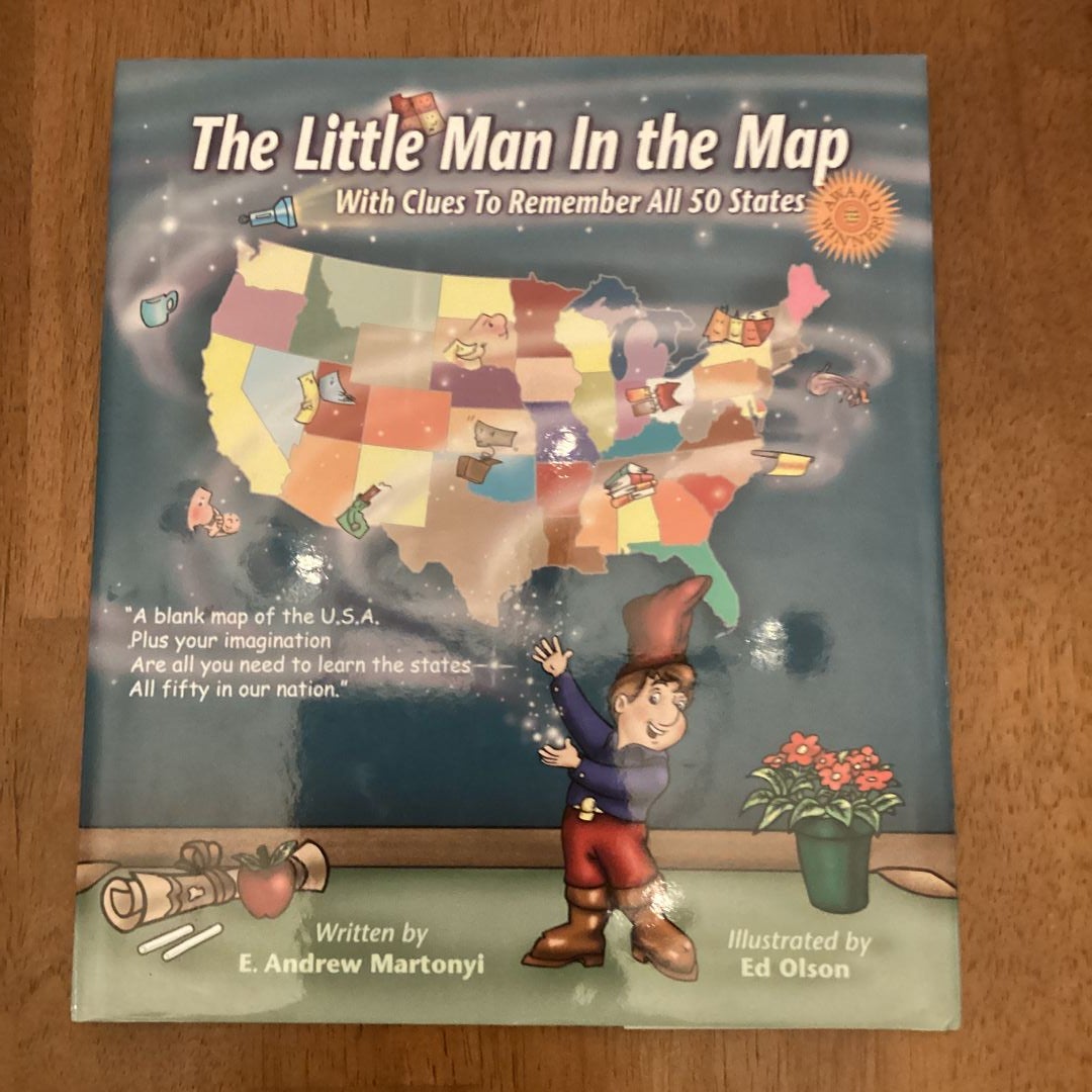 The Little Man in the Map by E. Andrew Martonyi, Hardcover | Pangobooks