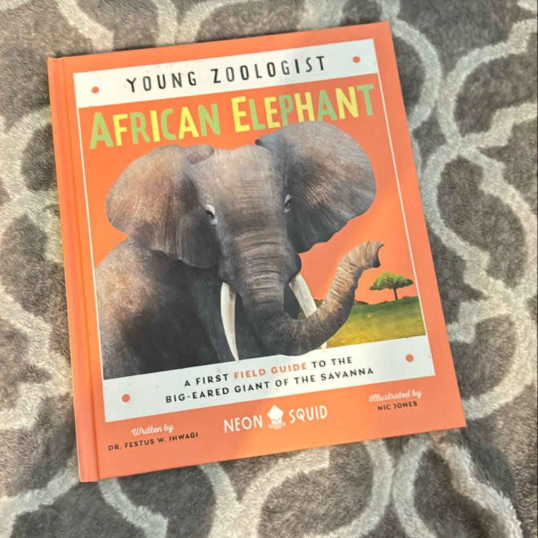 African Elephant (Young Zoologist) by Festus W. Ihwagi, Neon Squid