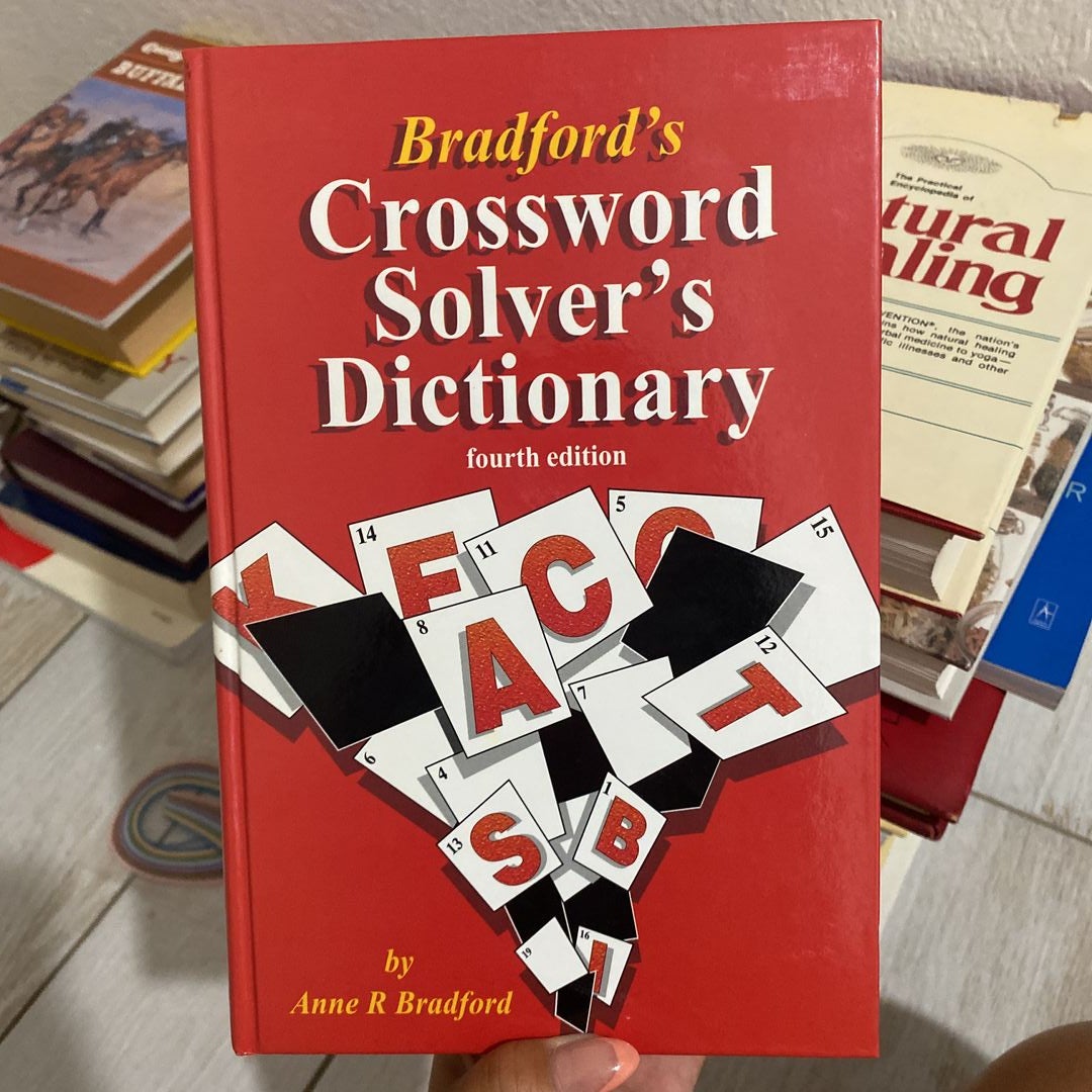 Bradford’s Crossword Solver’s Dictionary by Anne R Bradford, Hardcover ...