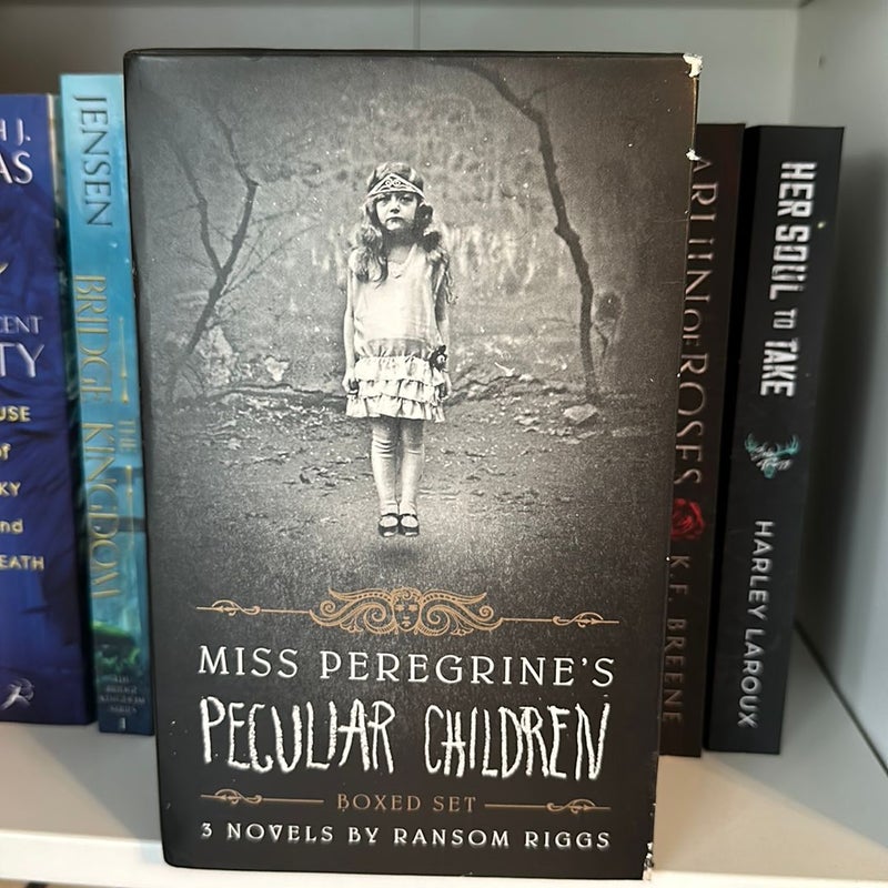 Miss Peregrine's Peculiar Children Boxed Set by Ransom Riggs, Paperback ...