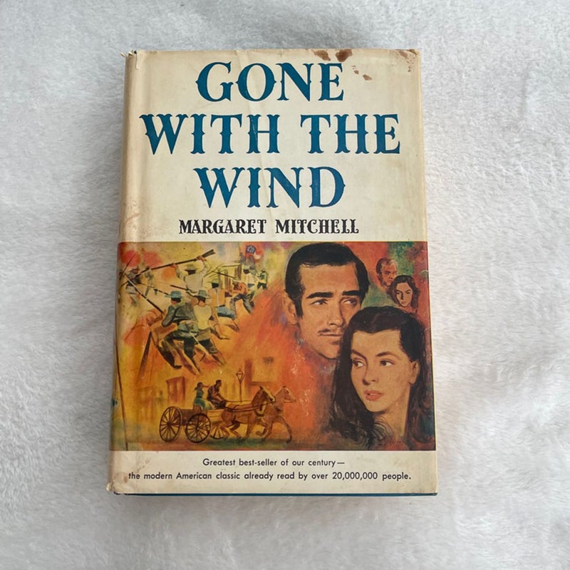 Gone with the Wind (Book Club Edition) by Margaret Mitchell, Hardcover ...