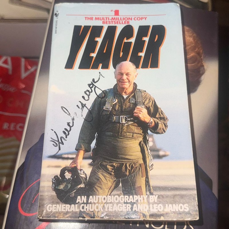 YEAGER SIGNED by , Paperback | Pangobooks