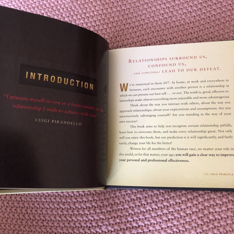 The 100/0 Principle by Al Ritter