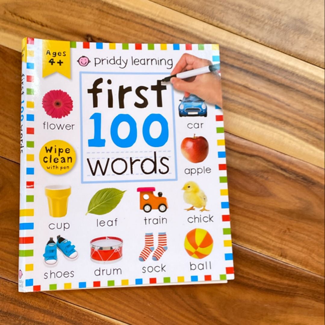 Priddy Learning , First 100 Words by Priddy Books, Hardcover | Pangobooks