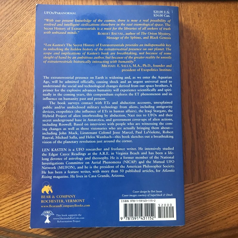The Secret History of Extraterrestrials by Len Kasten, Paperback ...