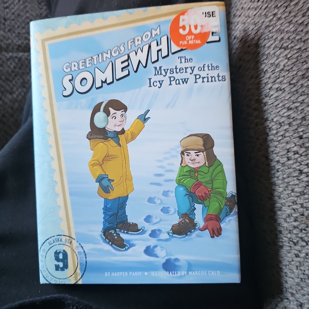 The Mystery of the Icy Paw Prints by Harper Paris