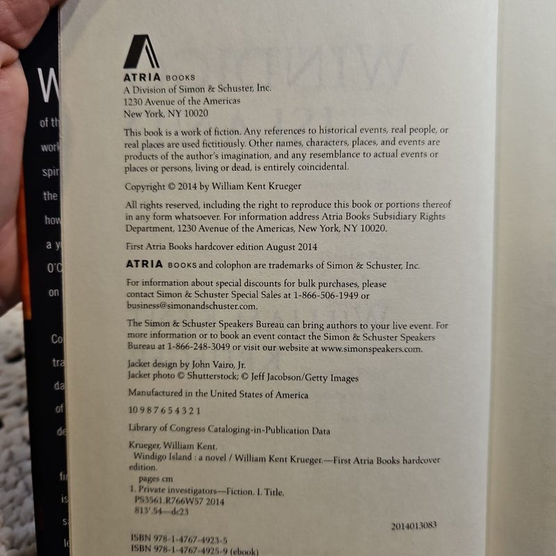 Windigo Island by William Kent Krueger, Hardcover | Pangobooks