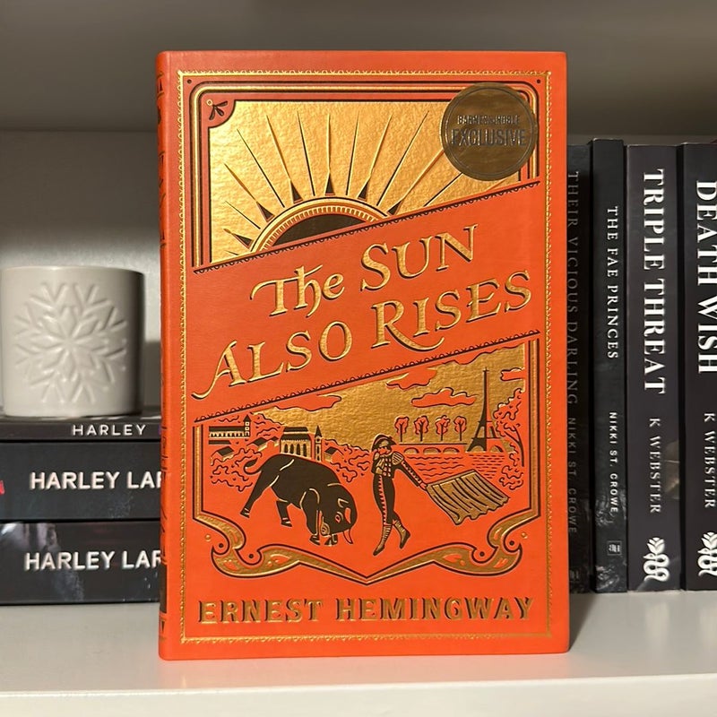The Sun Also Rises Barnes and Noble Exclusive Edition by Ernest Hemingway , Hardcover | Pangobooks