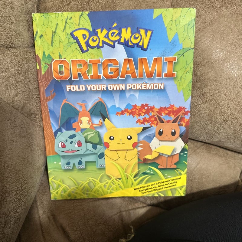 Pokemon Origami: Fold Your Own Pokemon! by Pikachu Press