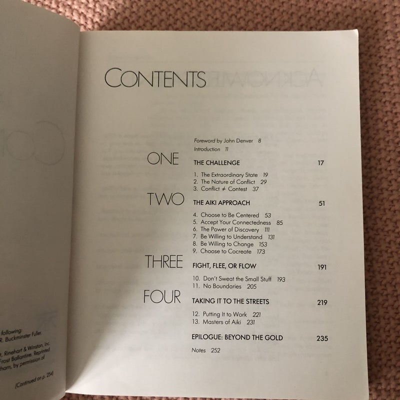 The Magic of Conflict by Thomas F. Crum, John Denver