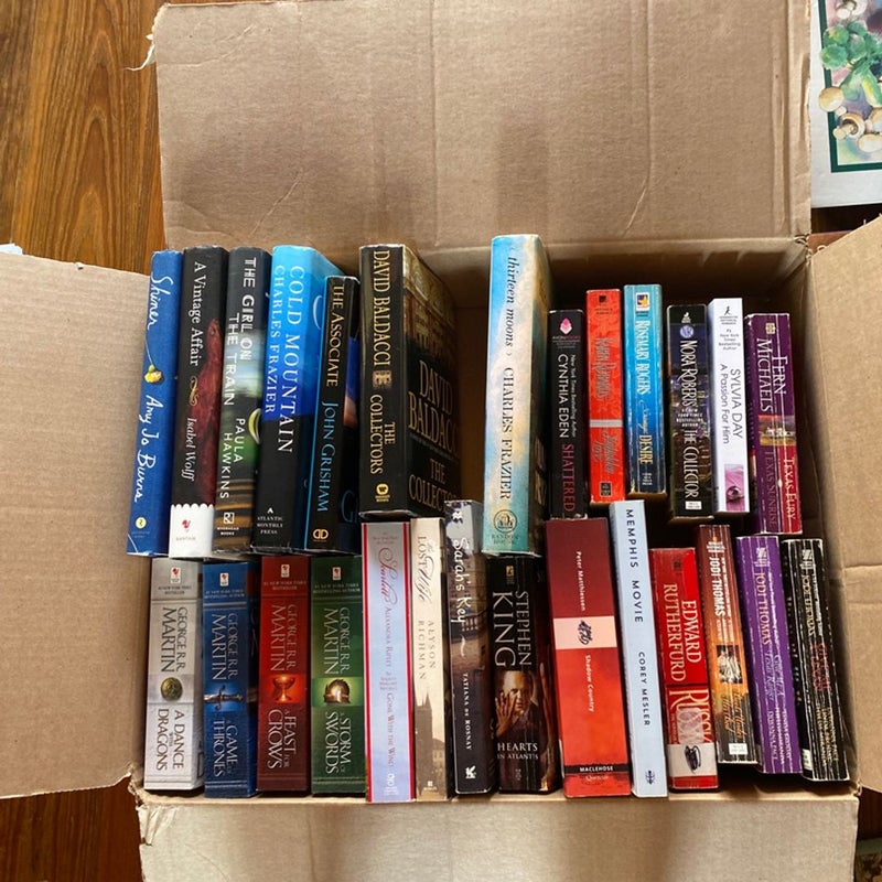 Bundle of 10-15 Fiction Novels