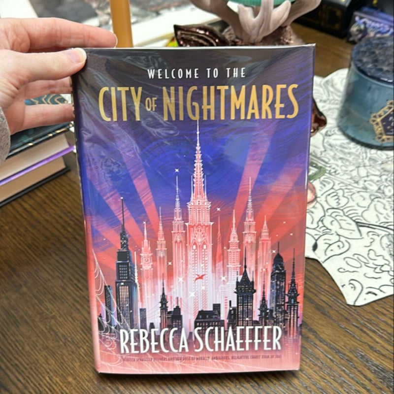 City of Nightmares by Rebecca Schaeffer, Hardcover | Pangobooks