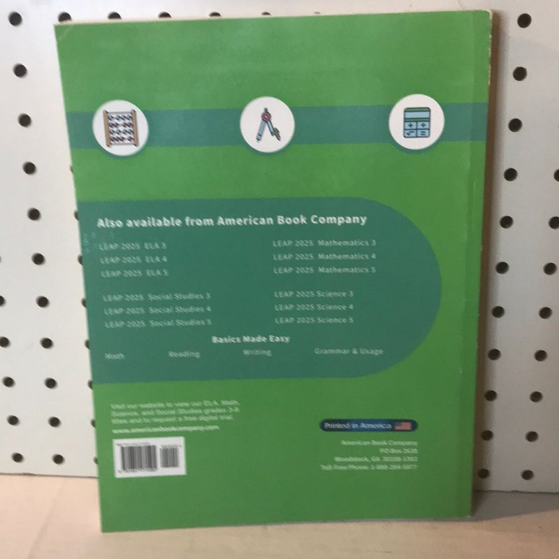 LEAP 2025 Prep in 5th Grade Mathematics by American Book Company ...