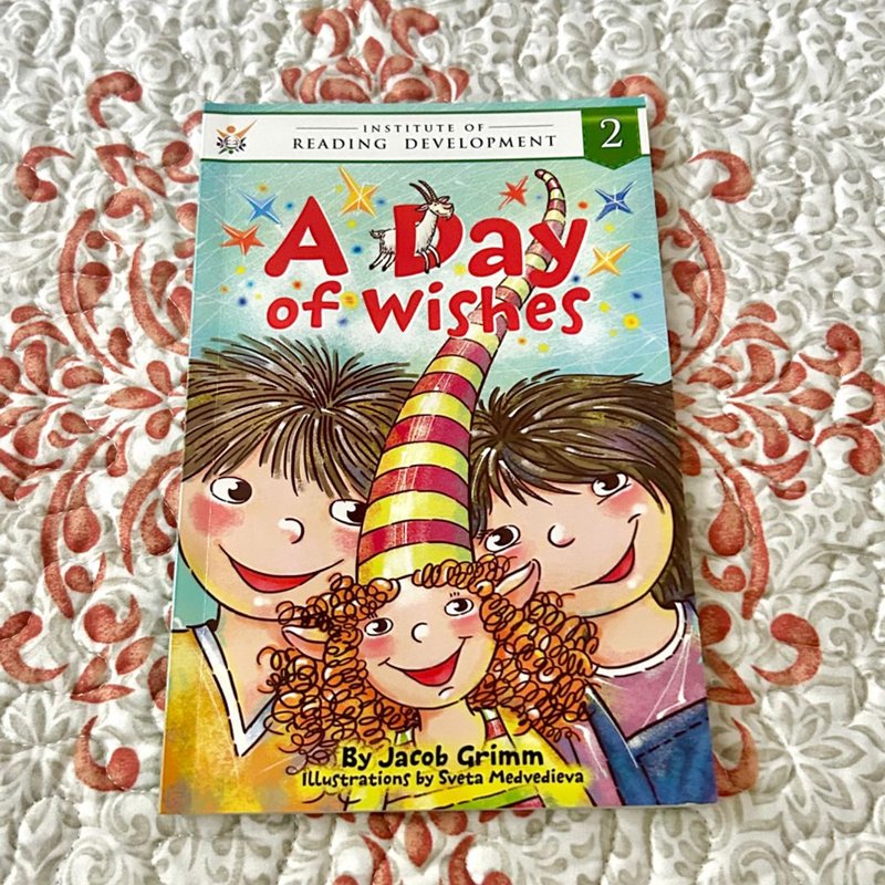 A Day of Wishes by Jacob Grimm, Paperback | Pangobooks