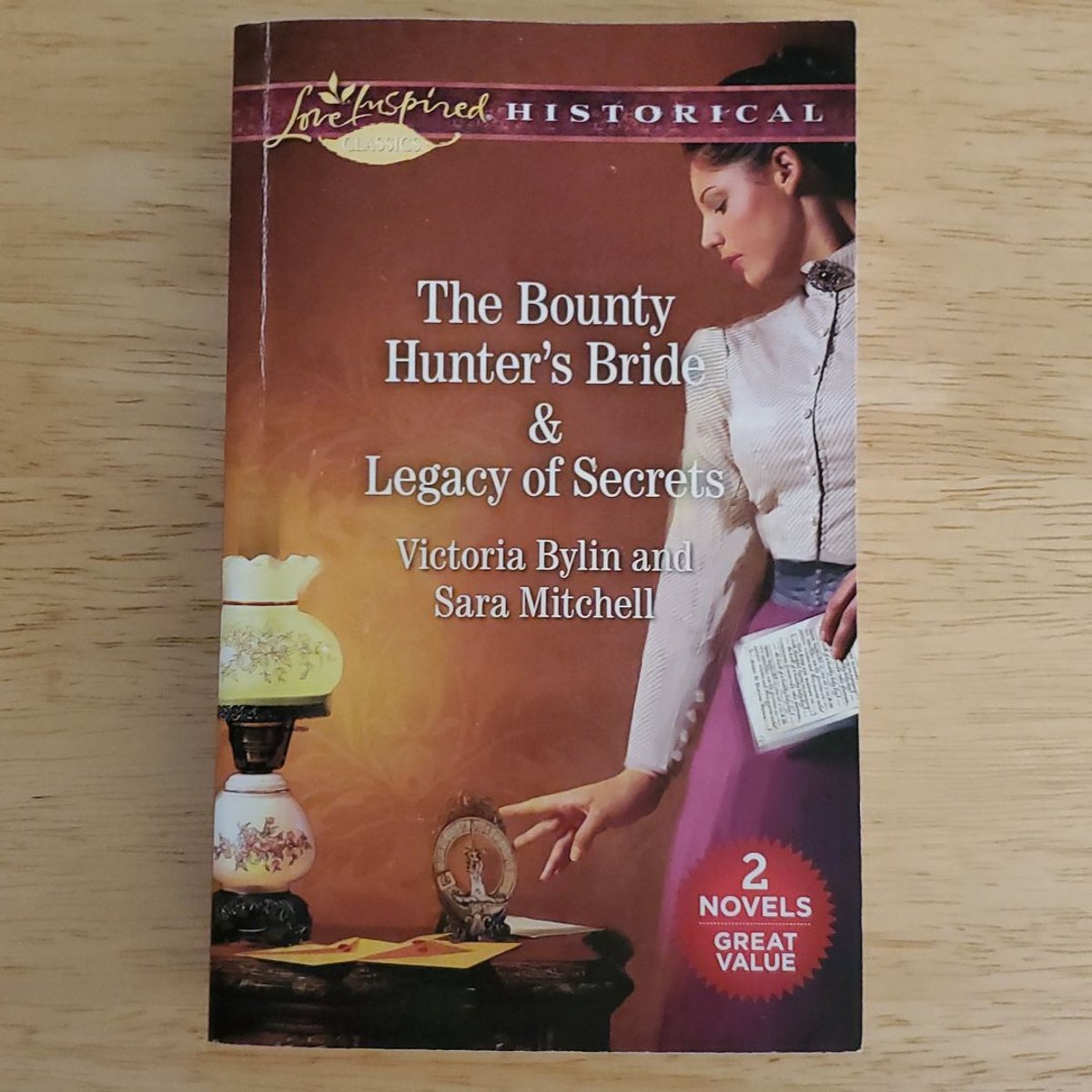 The Bounty Hunter's Bride and Legacy of Secrets by Victoria Bylin, Sara ...