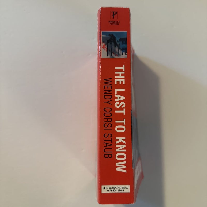 The Last to Know by Wendy Corsi Staub, Allyson Ryan