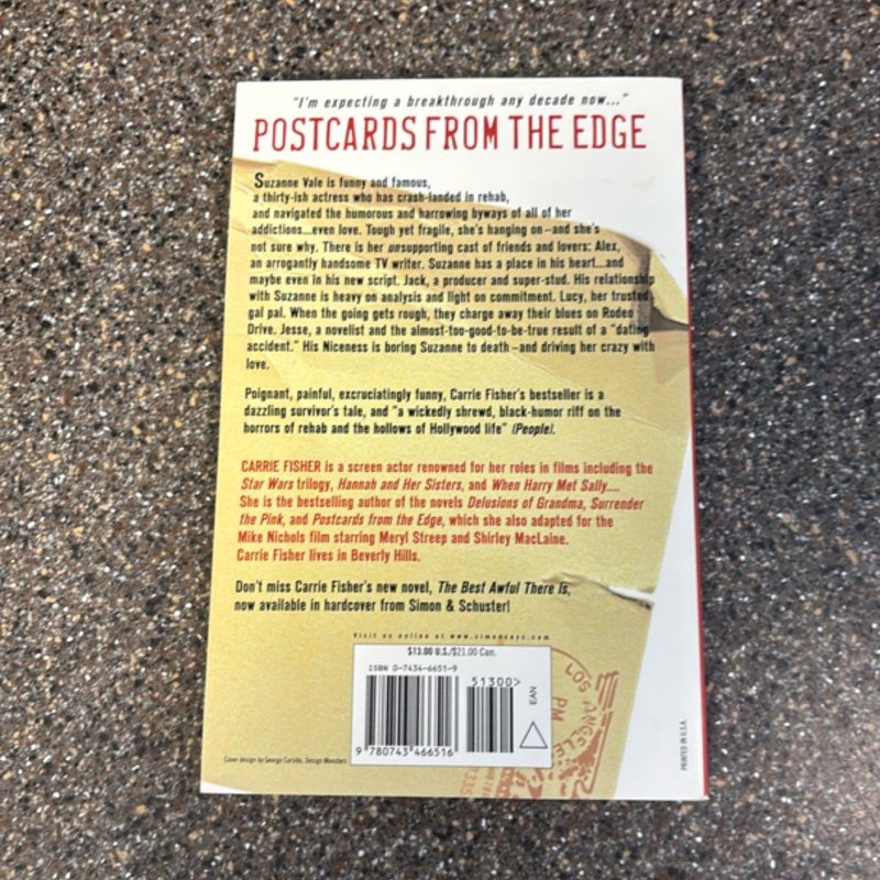 Postcards from the Edge by Carrie Fisher