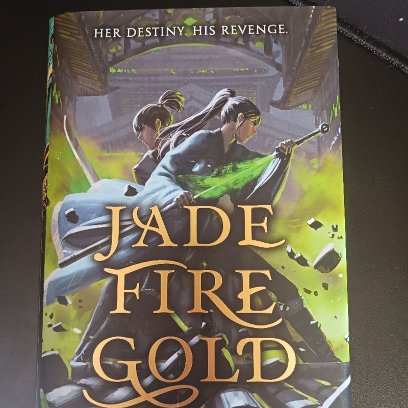 Jade Fire Gold by June CL Tan, Hardcover | Pangobooks