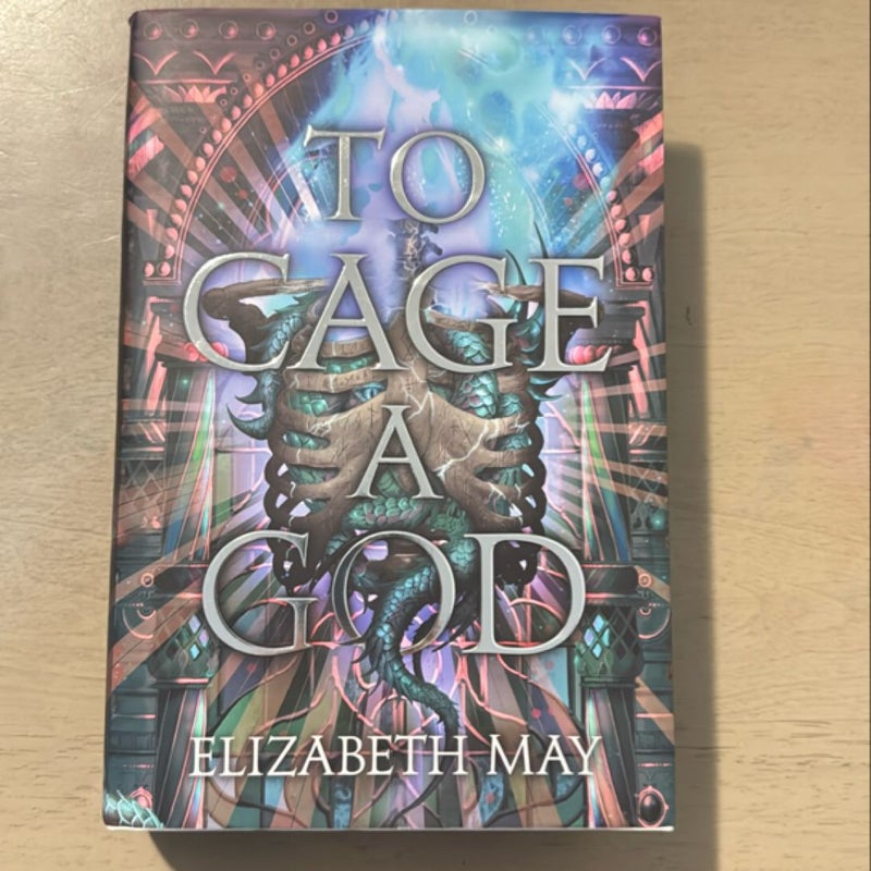 To Cage a God by Elizabeth May, Hardcover | Pangobooks