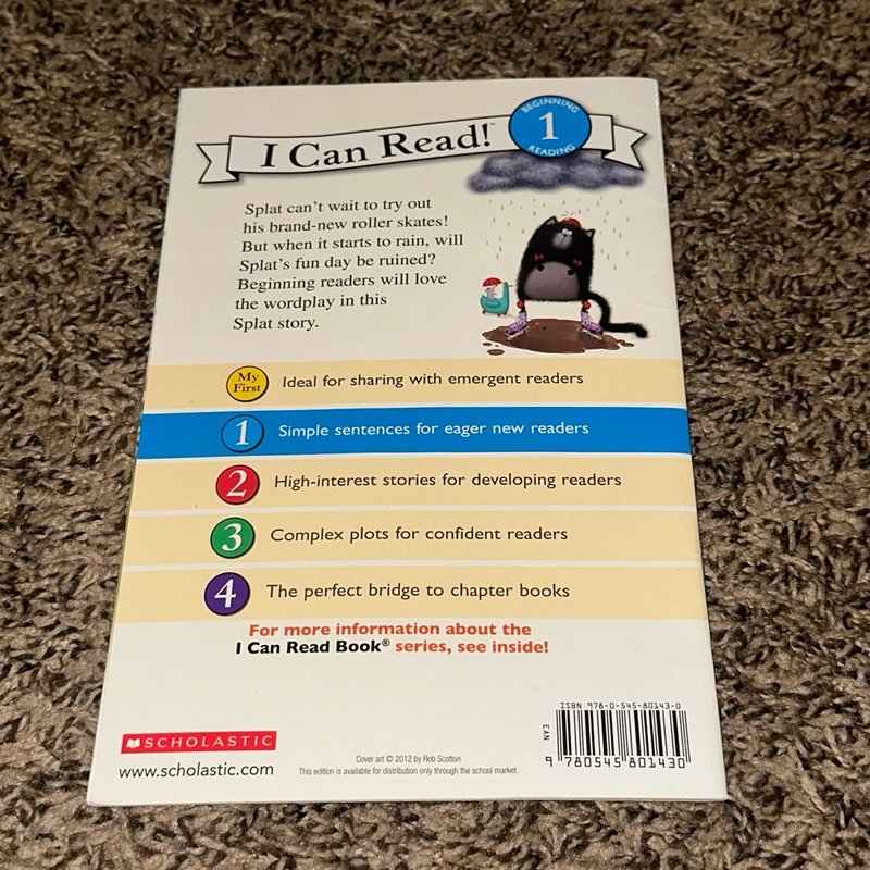 Splat the Cat: the Rain Is a Pain by Rob Scotton, Paperback | Pangobooks