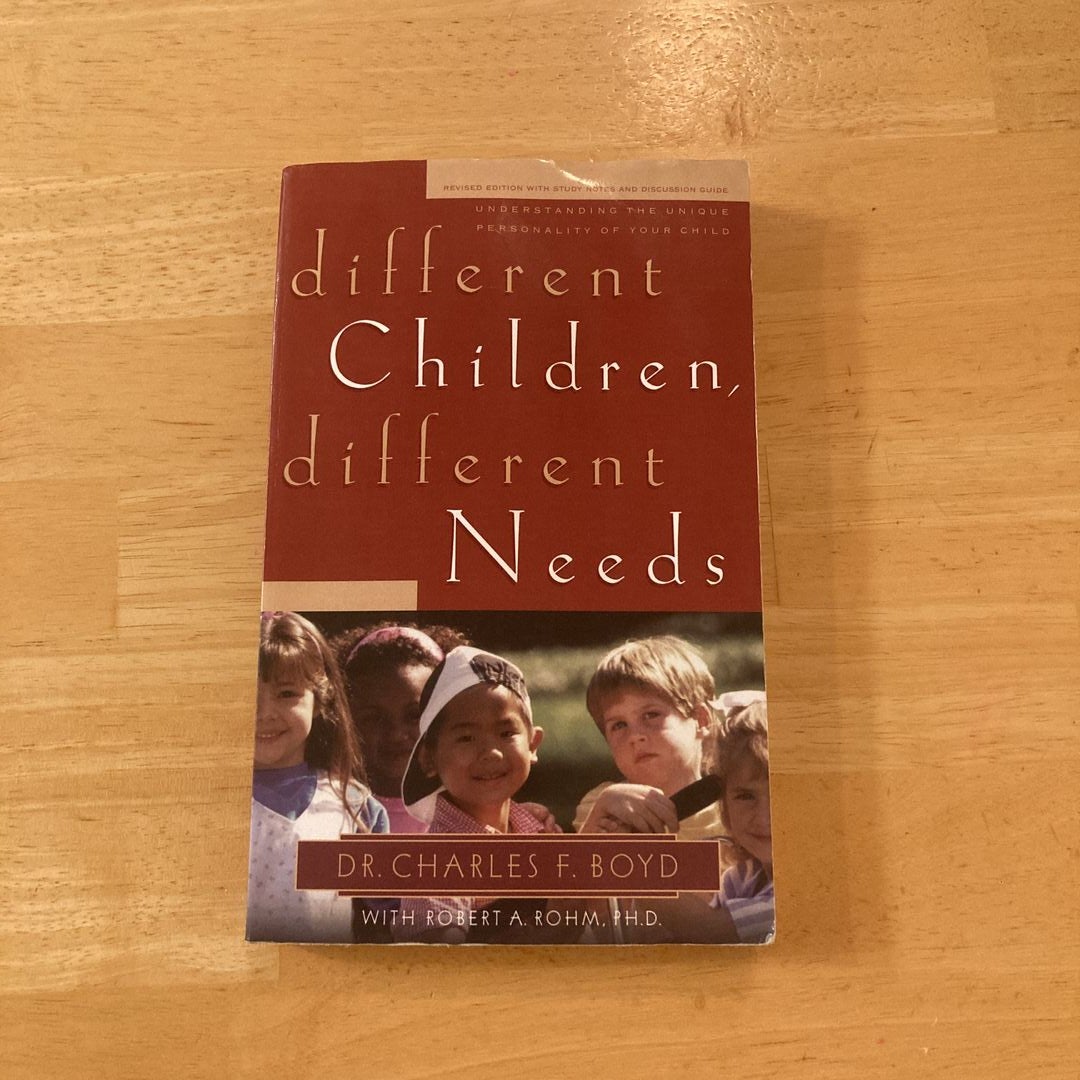 Different Children, Different Needs by Charles F. Boyd, Paperback ...