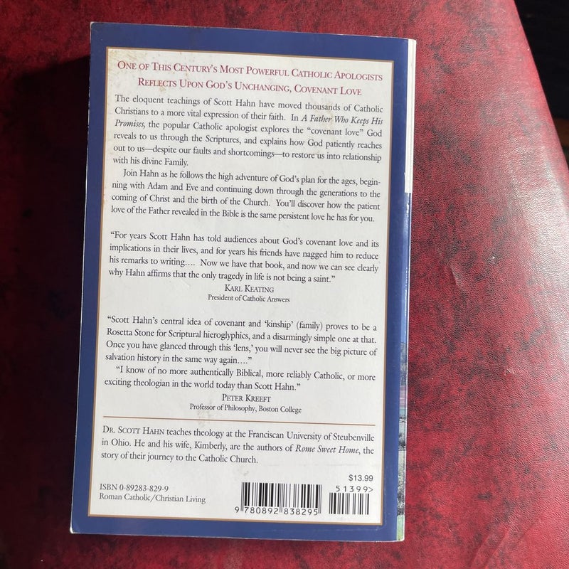 A Father Who Keeps His Promises by Scott Hahn, Paperback | Pangobooks