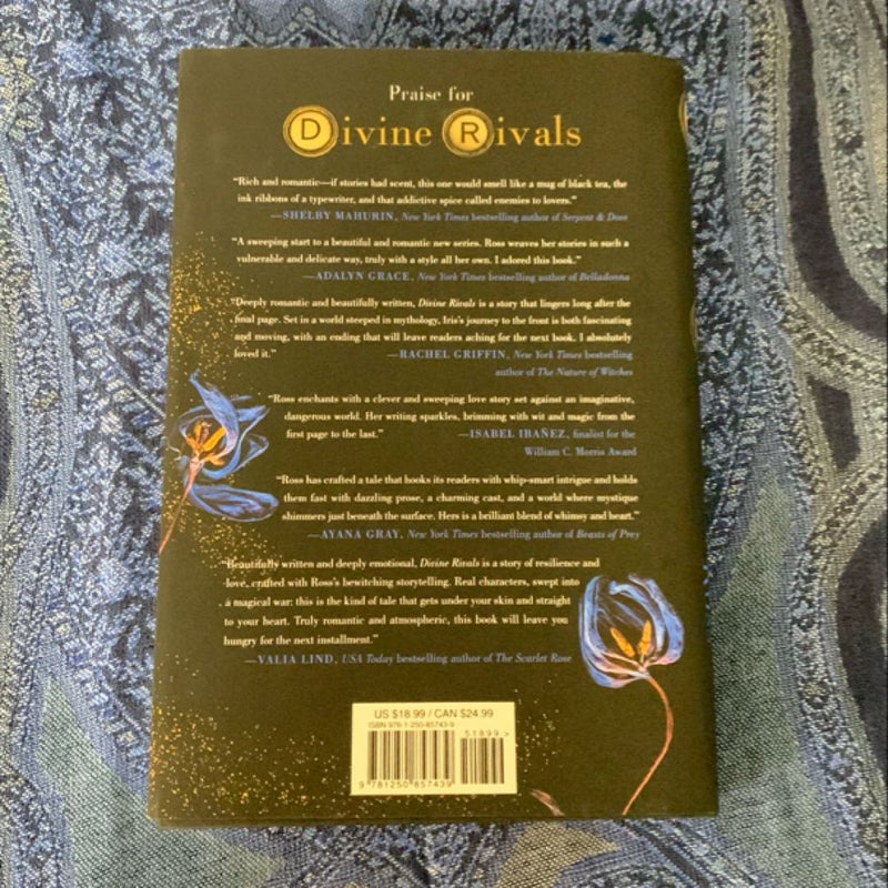 Divine Rivals by Rebecca Ross, Hardcover | Pangobooks