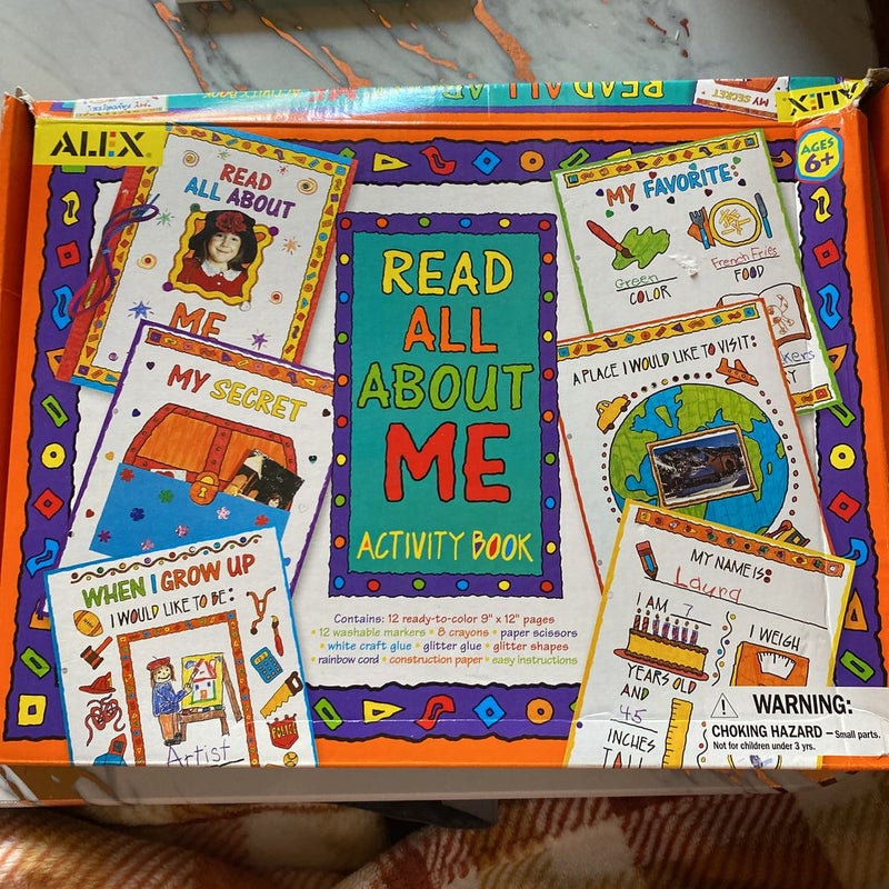 Read All About Me Activity Book by Alex company, Hardcover | Pangobooks