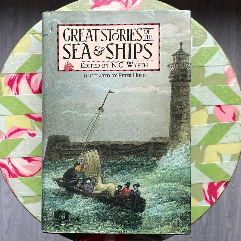 Great Stories of the Sea and Ships by N. C. Wyeth, Hardcover | Pangobooks
