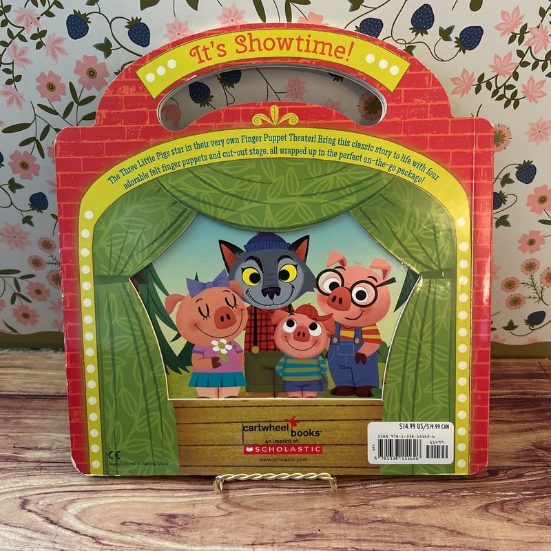 The Three Little Pigs: a Finger Puppet Theater Book by Scholastic
