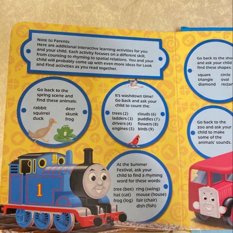 Thomas First Look and Find O/P by Phoenix International Publications
