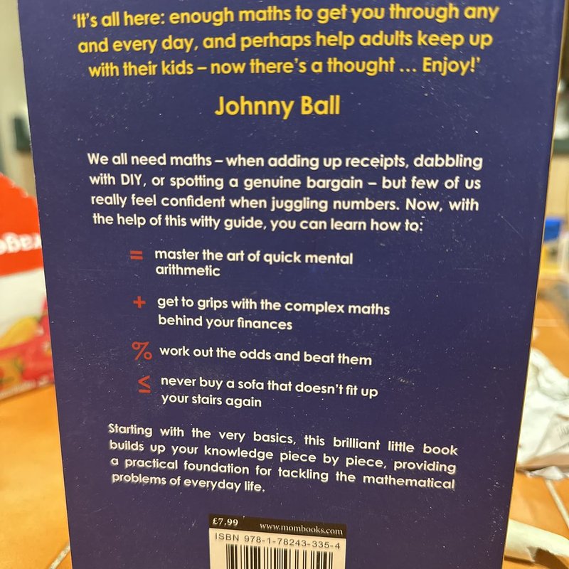 Everyday Maths for Grown-Ups by Kjartan Poskitt