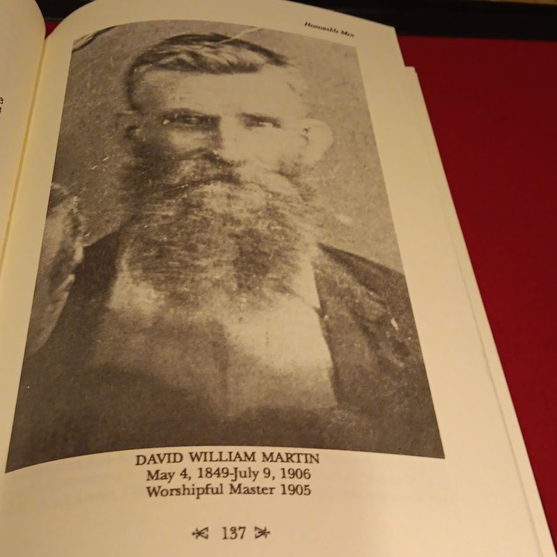 Honorable Men:The Masonic Tie 1877-1992 by Cleon Salmon, Hardcover ...