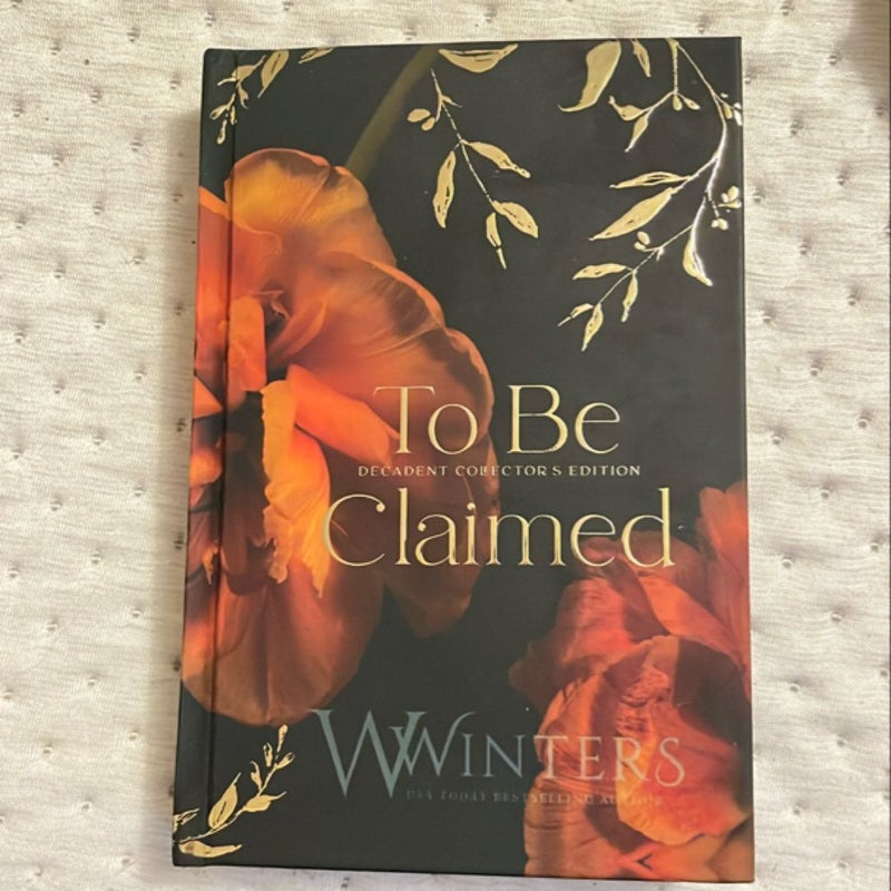 To Be Claimed by Willow Winters, Hardcover | Pangobooks