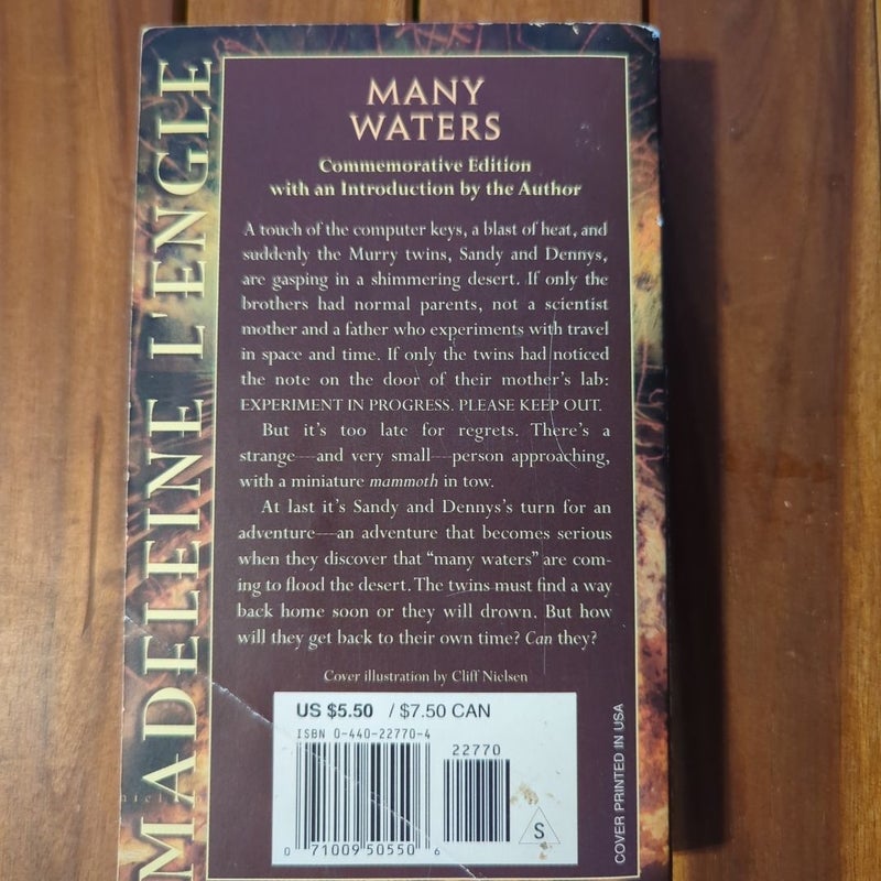 Many Waters by Madeleine L'Engle, Paperback | Pangobooks