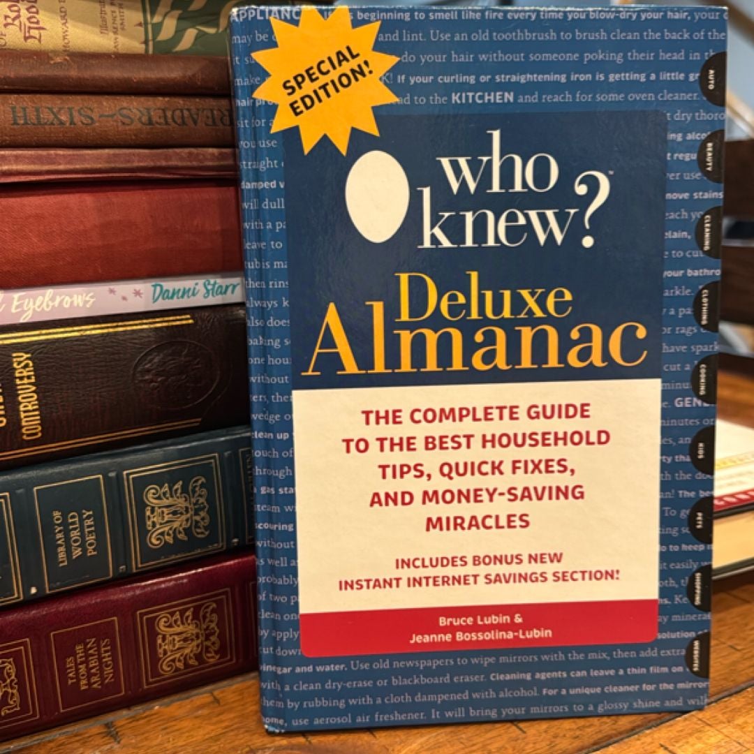 Who Knew? Deluxe Almanac by Bruce Lubin, Jeanne Bossolina-Lubin