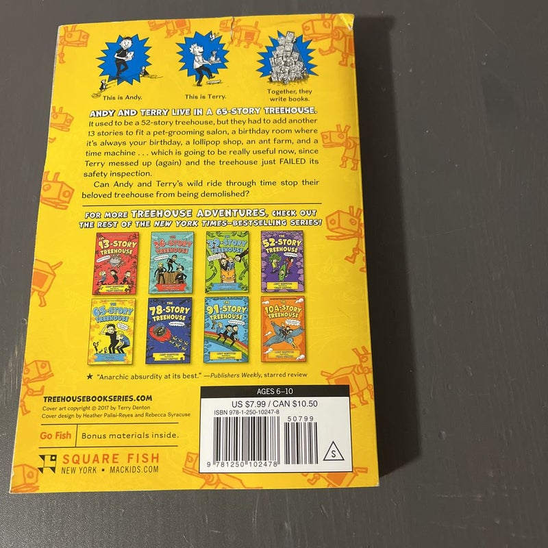 The 65-Storey Treehouse by Andy Griffiths, Paperback | Pango Books