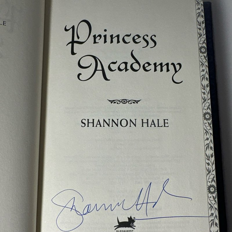 Princess Academy Princess Academy by Shannon Hale Signed First U.S ...